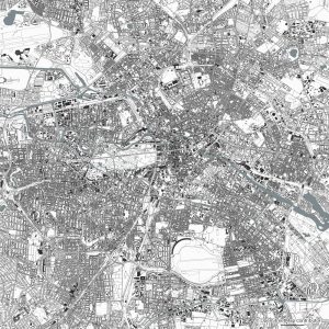 Berlin figure-ground diagram & city map FIGUREGROUNDS