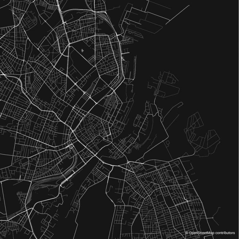 Copenhagen figure-ground diagram & city map FIGUREGROUNDS