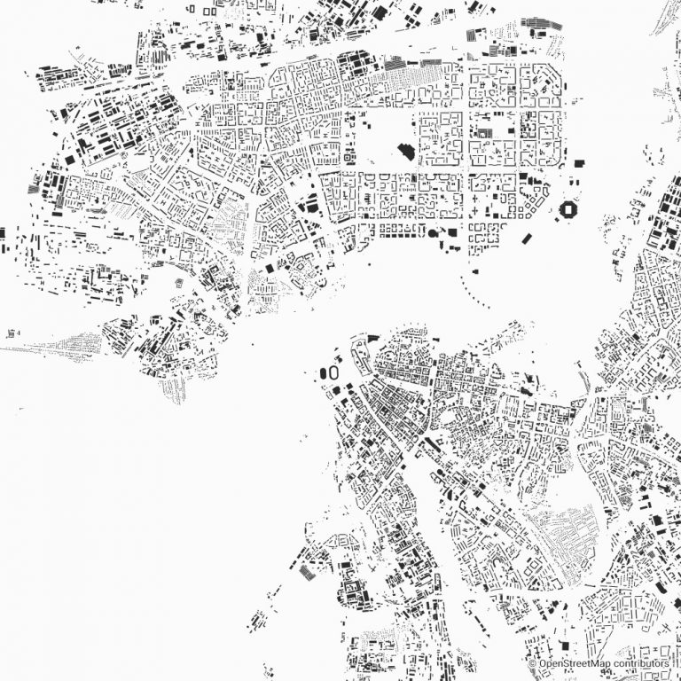Tokyo figure-ground diagram & city map FIGUREGROUNDS