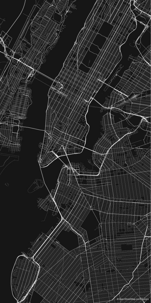 New York City figure-ground diagram & city map FIGUREGROUNDS
