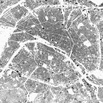 Paris figure-ground diagram & city map FIGUREGROUNDS