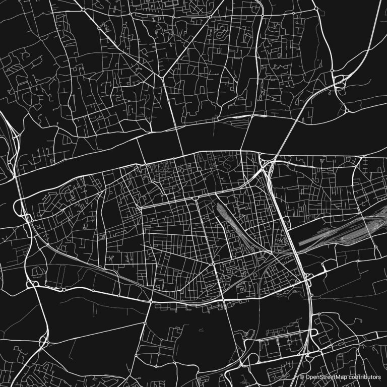 Tours figure-ground diagram & city map FIGUREGROUNDS
