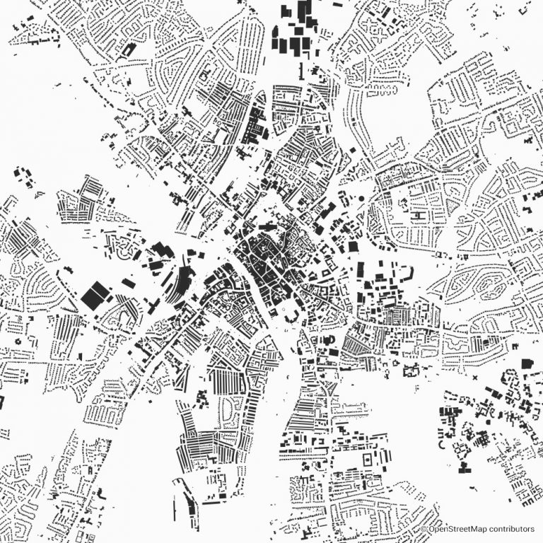 York figure-ground diagram & city map FIGUREGROUNDS
